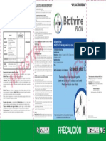 Biothrine Ce 15 - Ficha Técnica | PDF | Agua