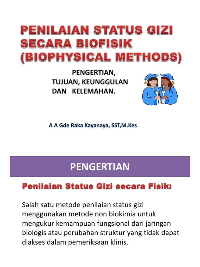 Penilaian Status Gizi Secara Biofisik | PDF