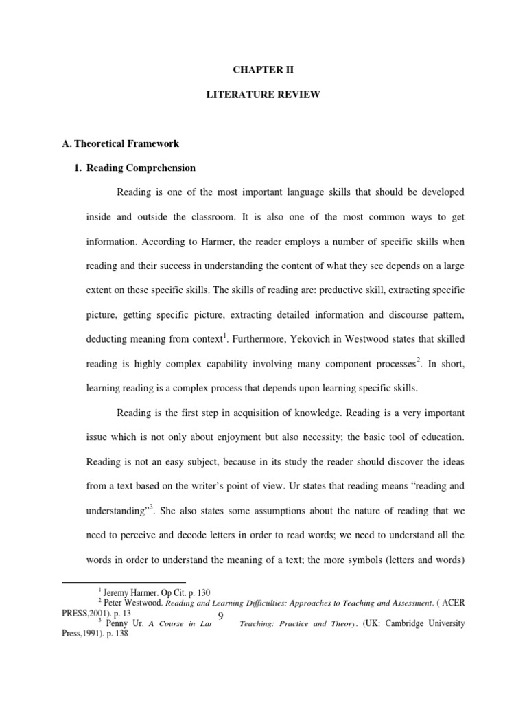 Theories of Reading Comprehension | PDF | Reading Comprehension ...