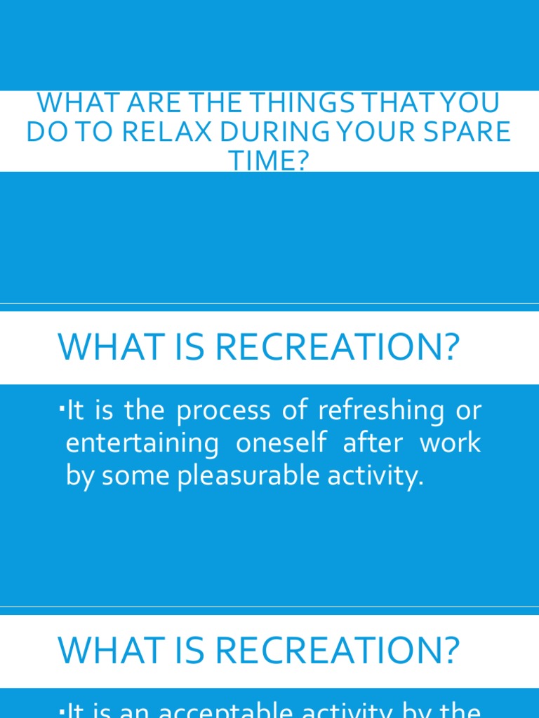 Understanding Recreational Leadership | PDF