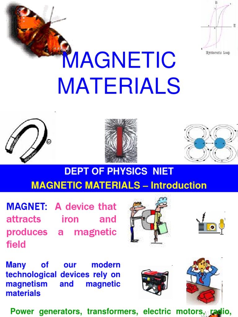 Magnetic Materials I | PDF | Ferromagnetism | Magnetism