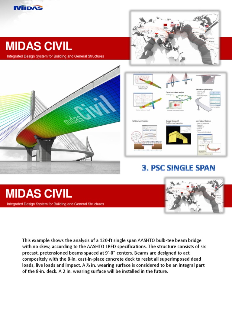 PSC Single Span | PDF | Strength Of Materials | Beam (Structure)