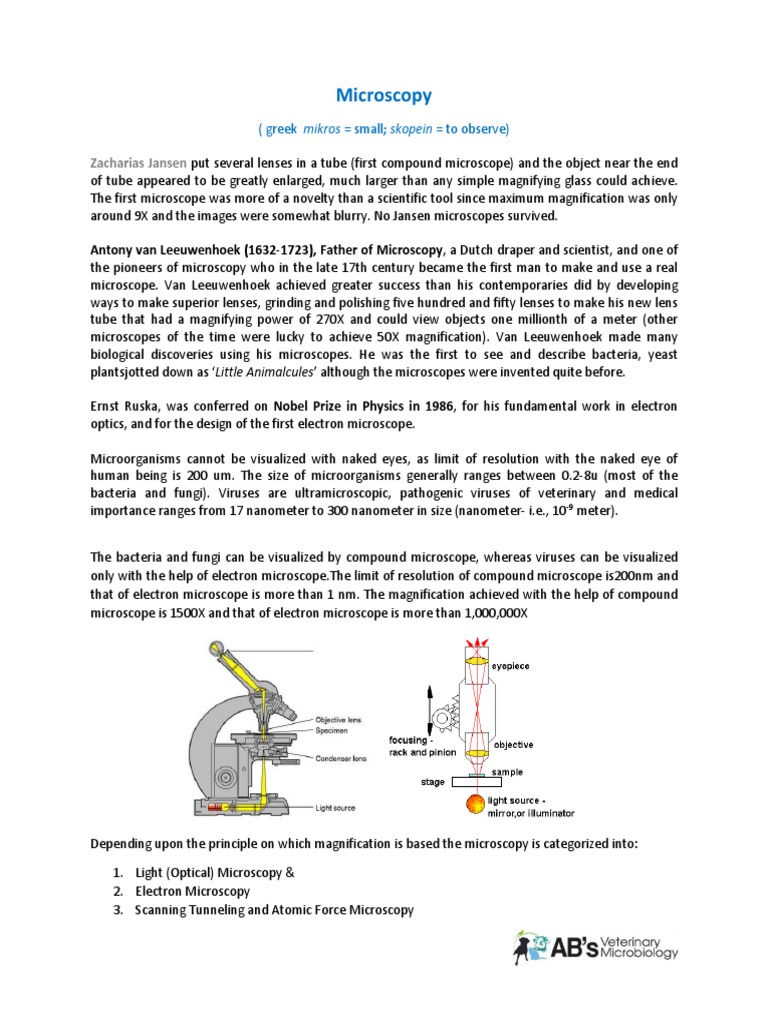 Micros | PDF | Electron Microscope | Microscope