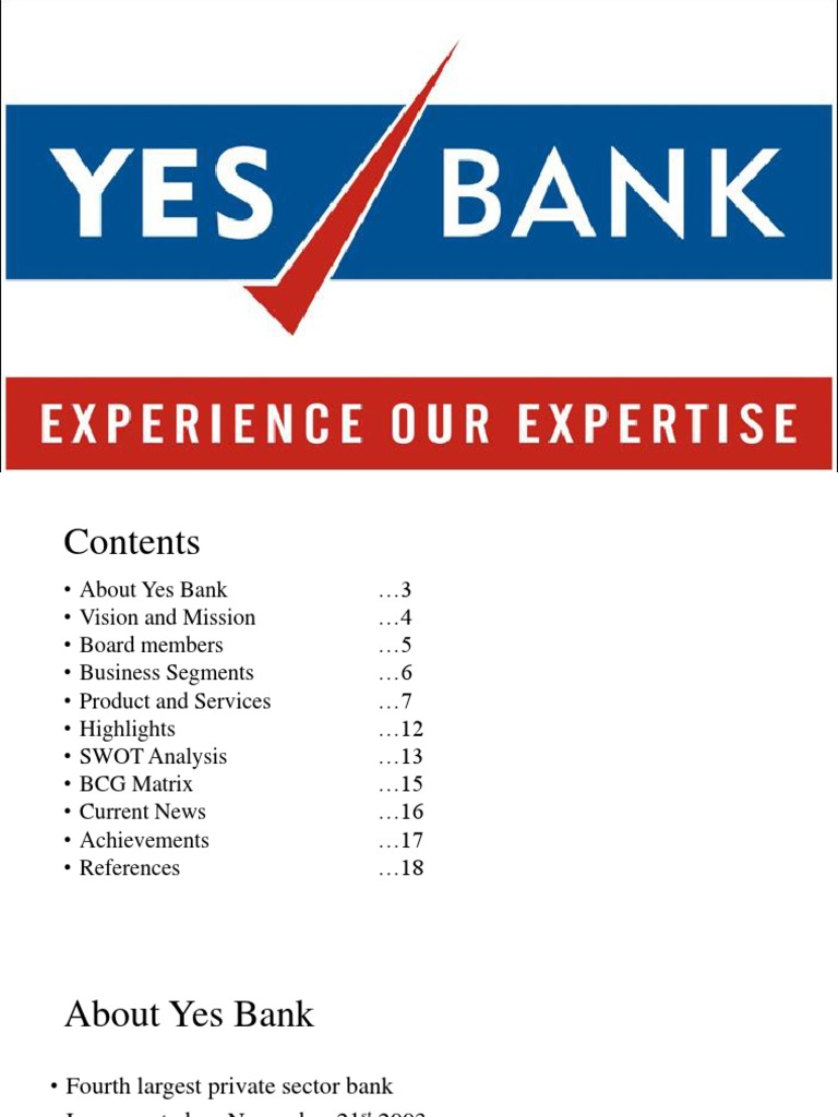 Yes Bank | Download Free PDF | Banks | Economies