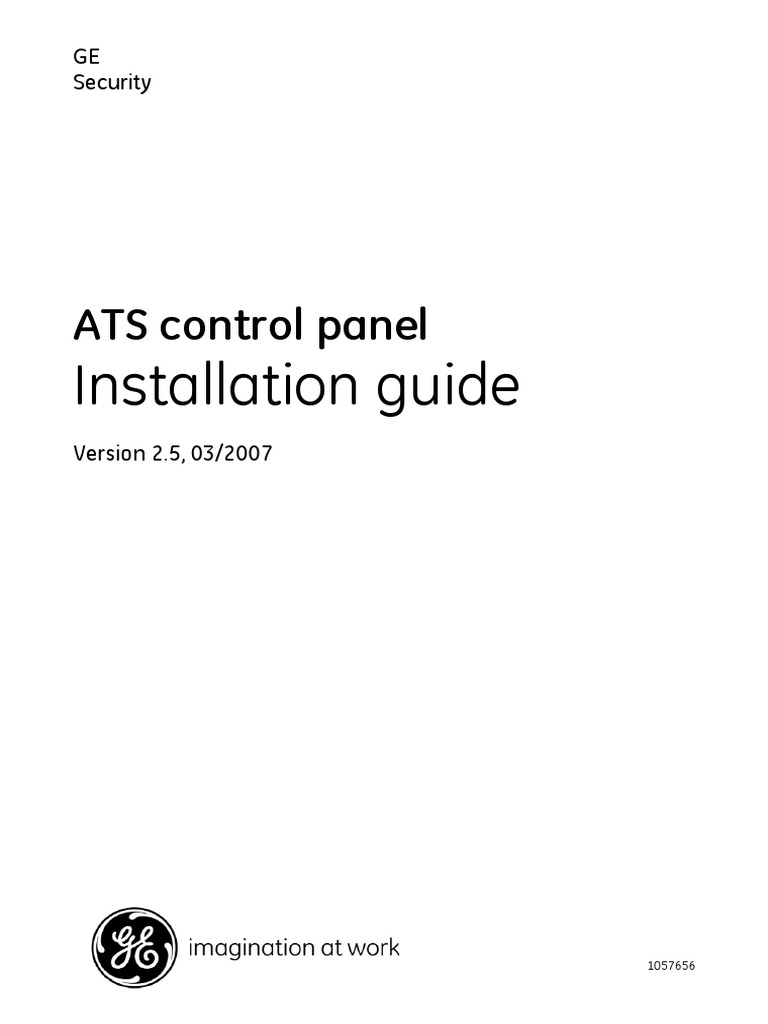 ATS Control Panel Install PDF | PDF | Mains Electricity | Electrical Wiring