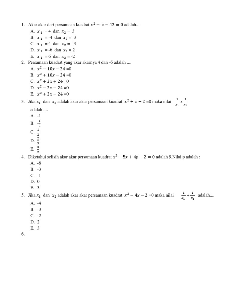 Soal PK Dan FK | PDF