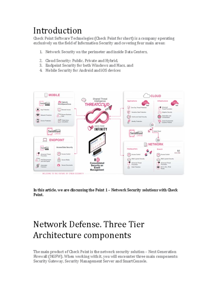 Checkpoint Baiscs PDF | PDF | Command Line Interface | Information Security