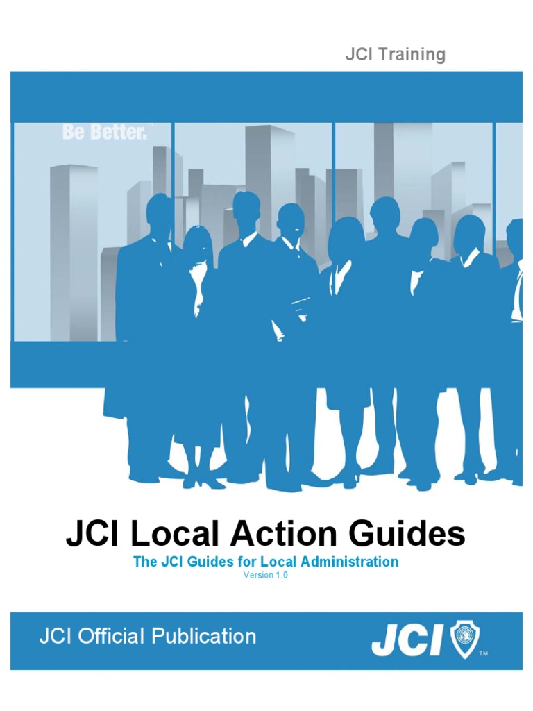 JCI Local Action Guides | PDF | Board Of Directors | Leadership