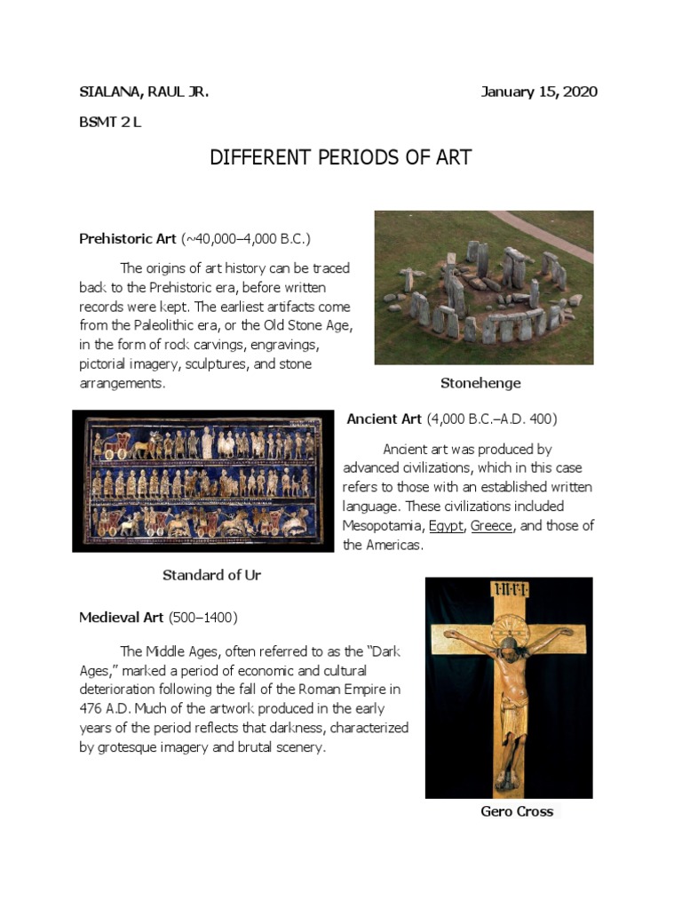 Hum 101 | PDF | Impressionism | Abstract Art