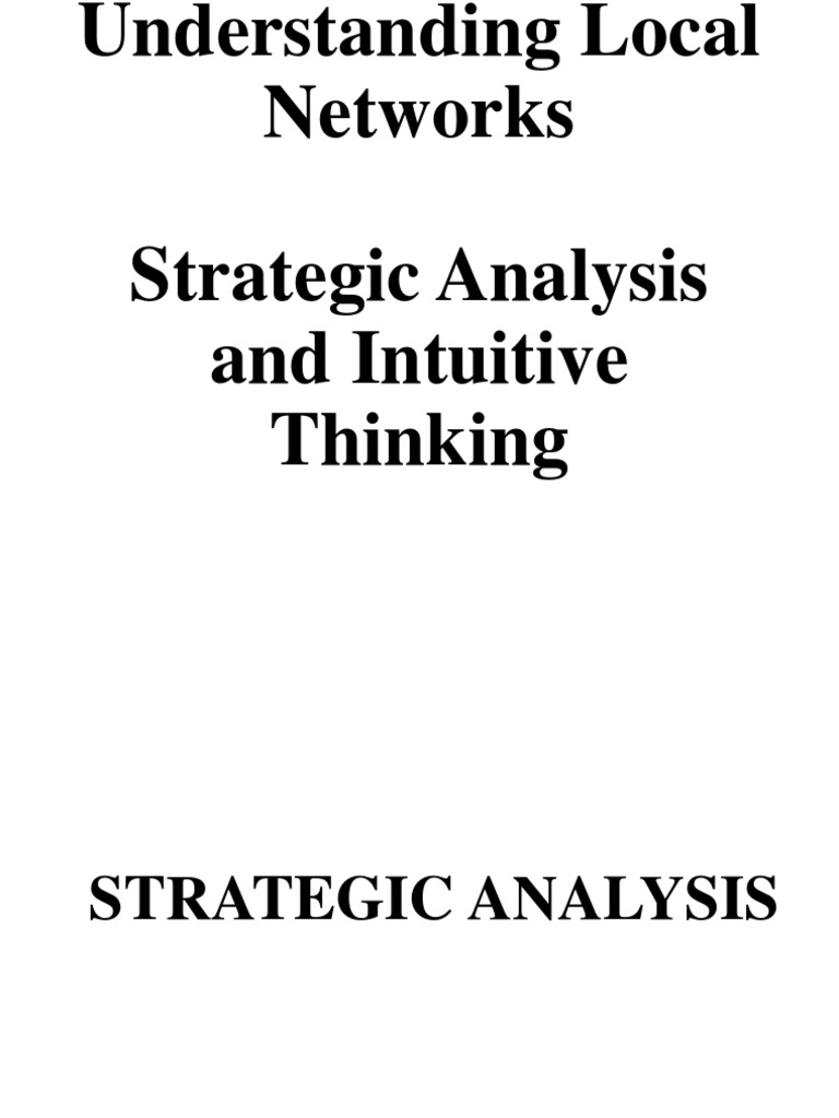 Understanding L-WPS Office | PDF | Intuition | Strategic Management