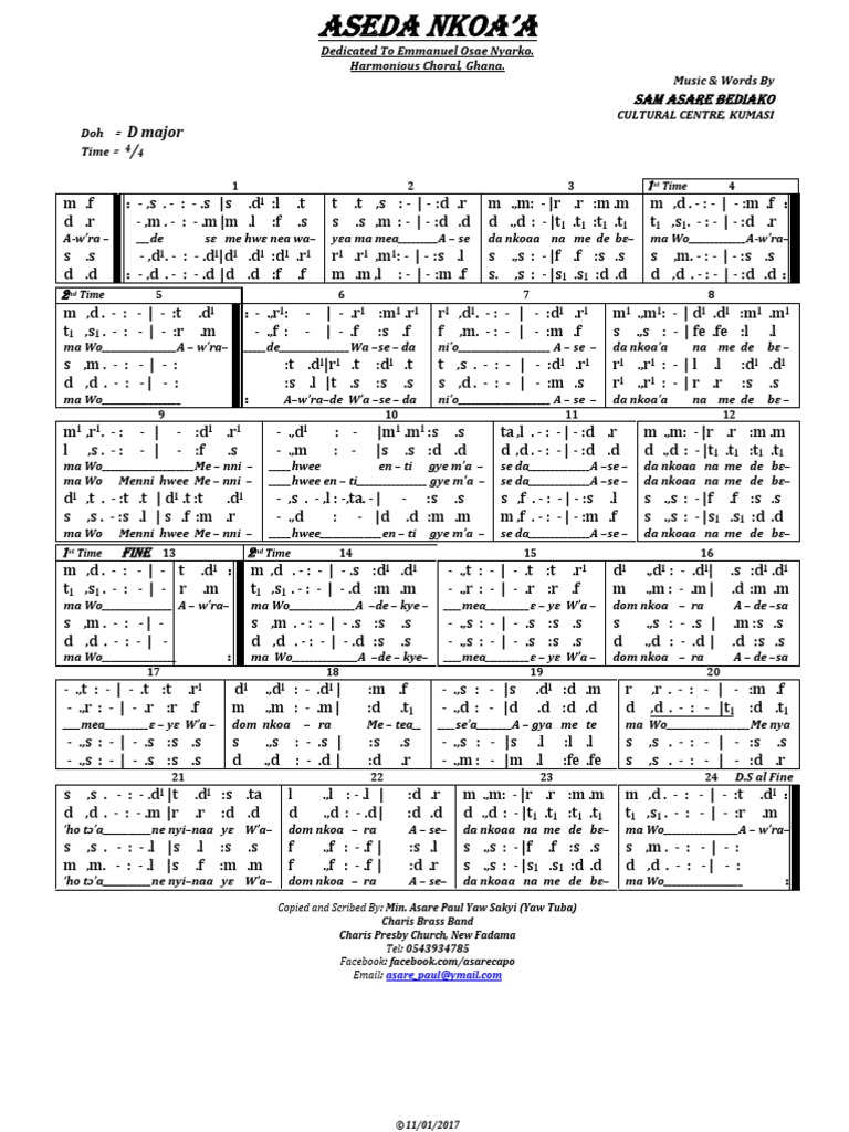 Aseda Nkoaa Tonic | PDF