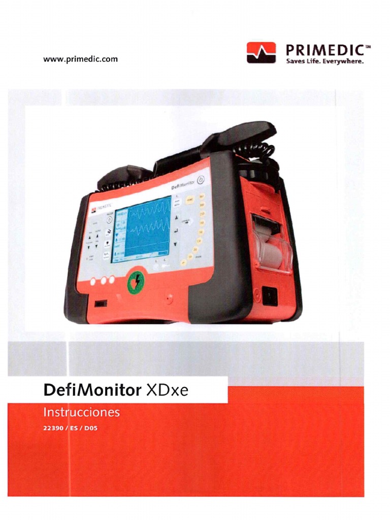 35 MANUAL DESFIBRILADOR PRIMEDIC DEFI MONITOR XD110Xe PDF | PDF