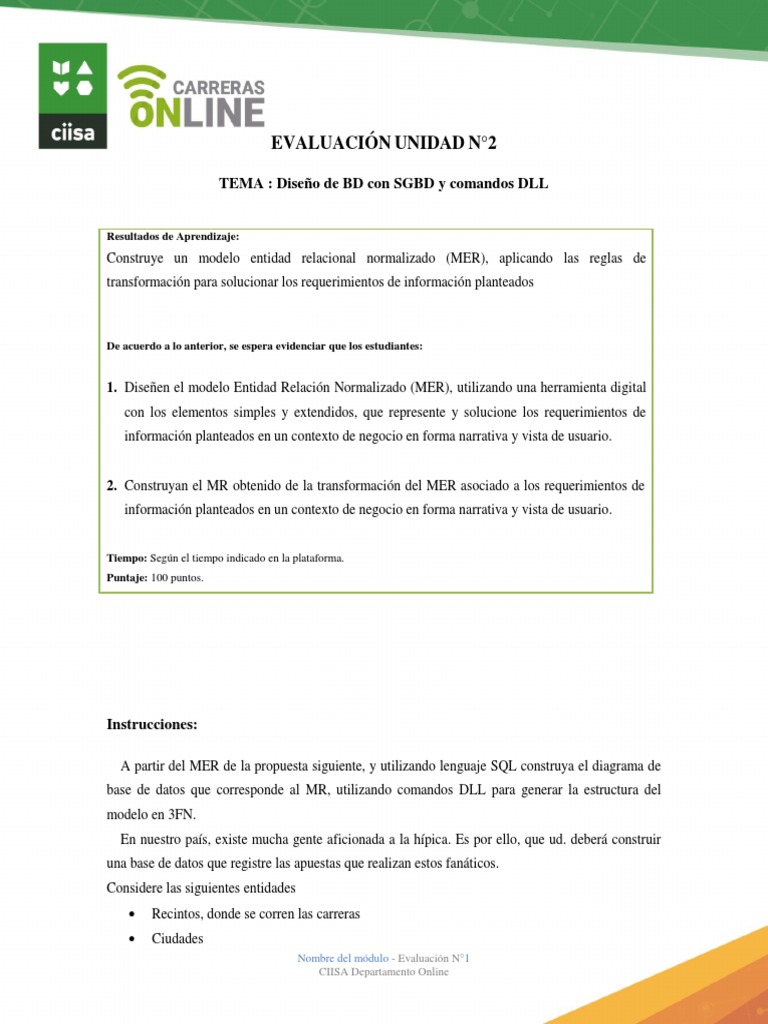 Evaluación Unidad 2 - Corregida X Mi - Docx | PDF | Negocios