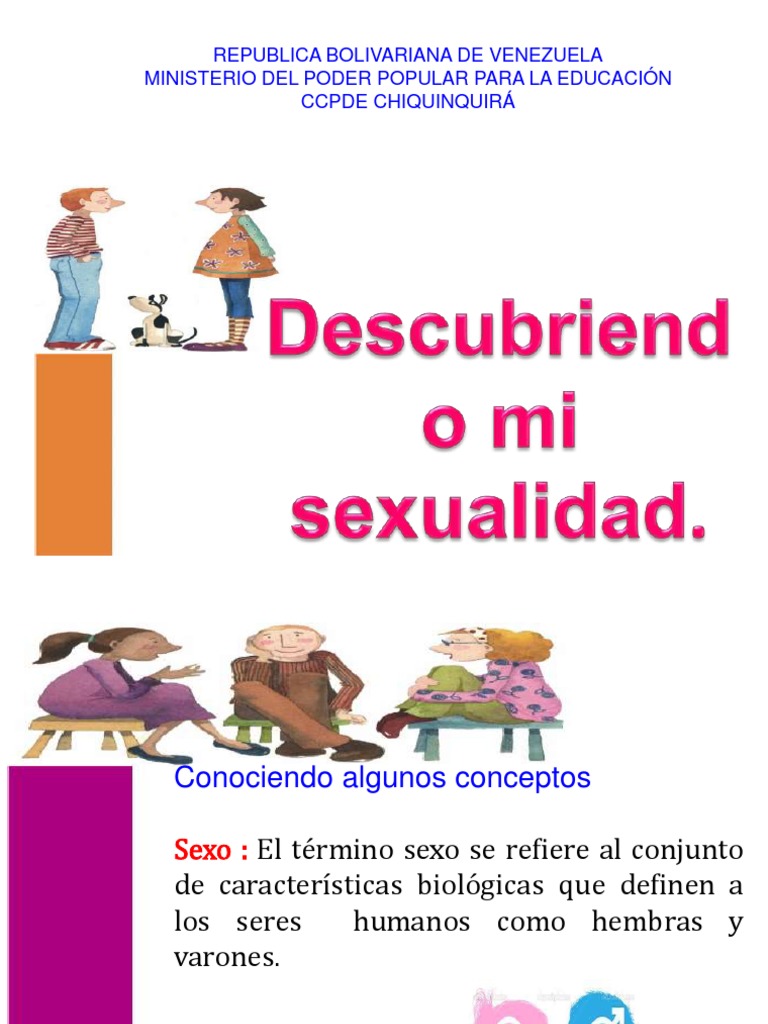 Taller De Sexualidad Para Primaria Pdf Hombre Pubertad