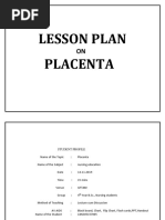 Antenatal Care Lesson Plan | PDF | Pregnancy | Childbirth
