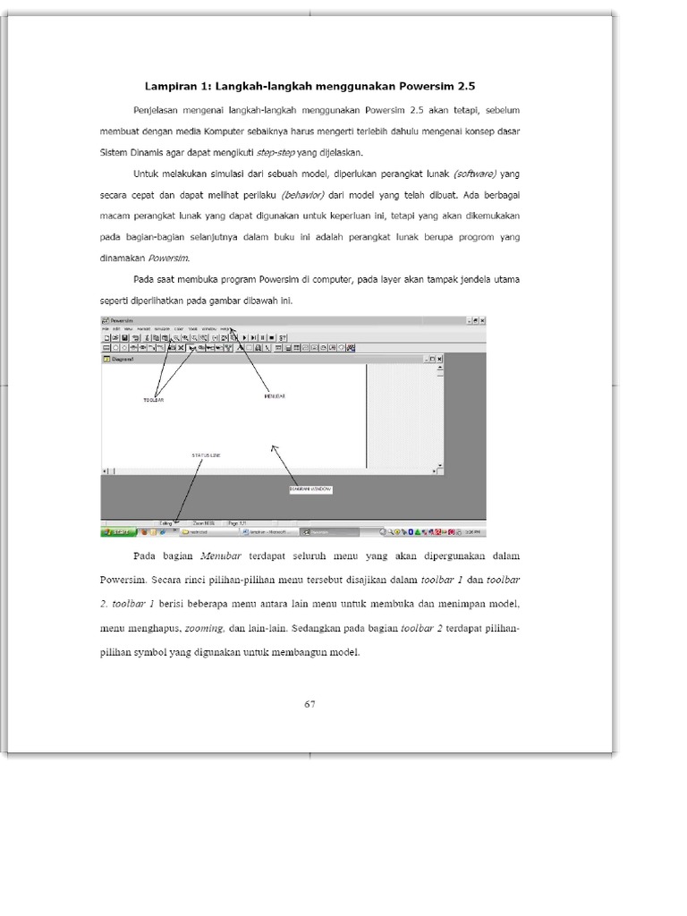 Langkah Langkah Menggunakan Powersim Pdf Pdf