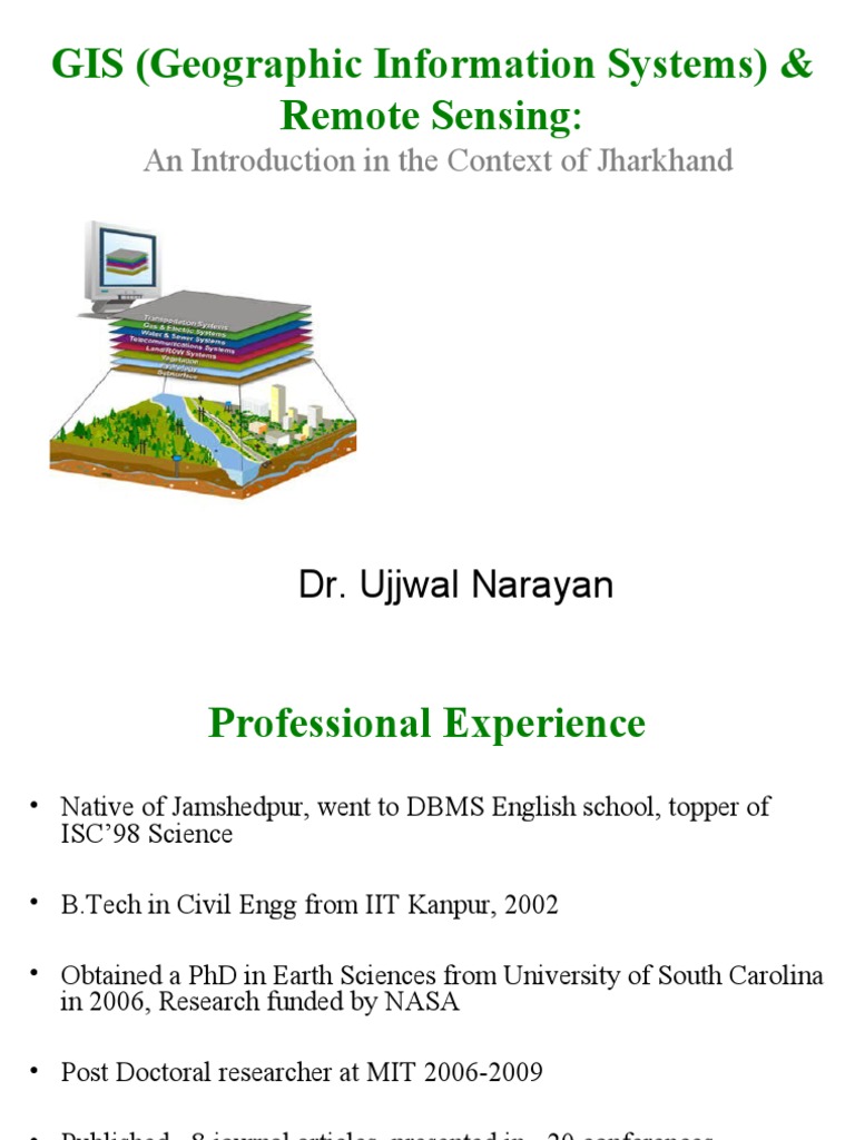 Remote Sensing and Gis | Download Free PDF | Geographic Information ...