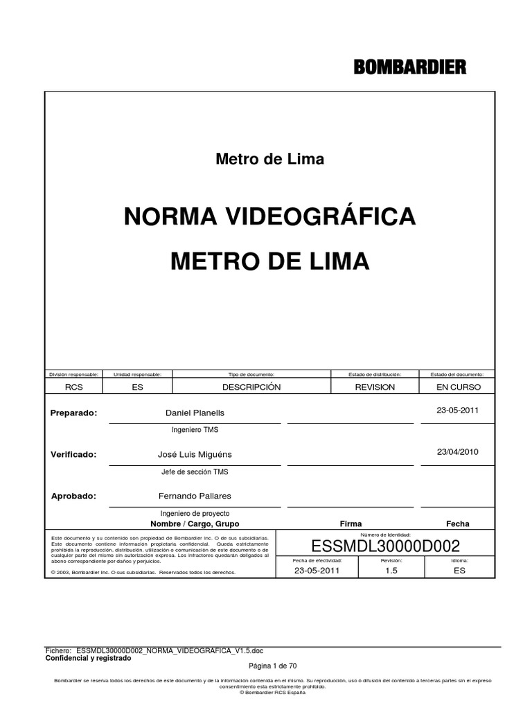 Pco - Norma Videografica V1.5 PDF | PDF | Archivo de computadora ...