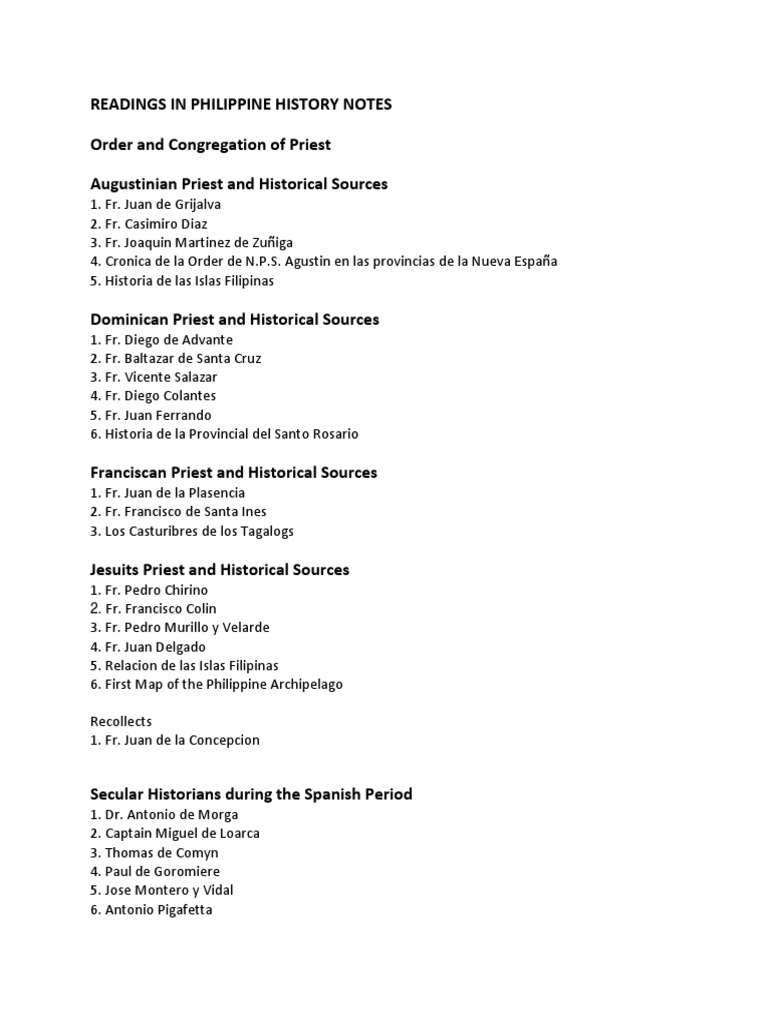 Readings in Philippine History | PDF | Criticism | Historiography