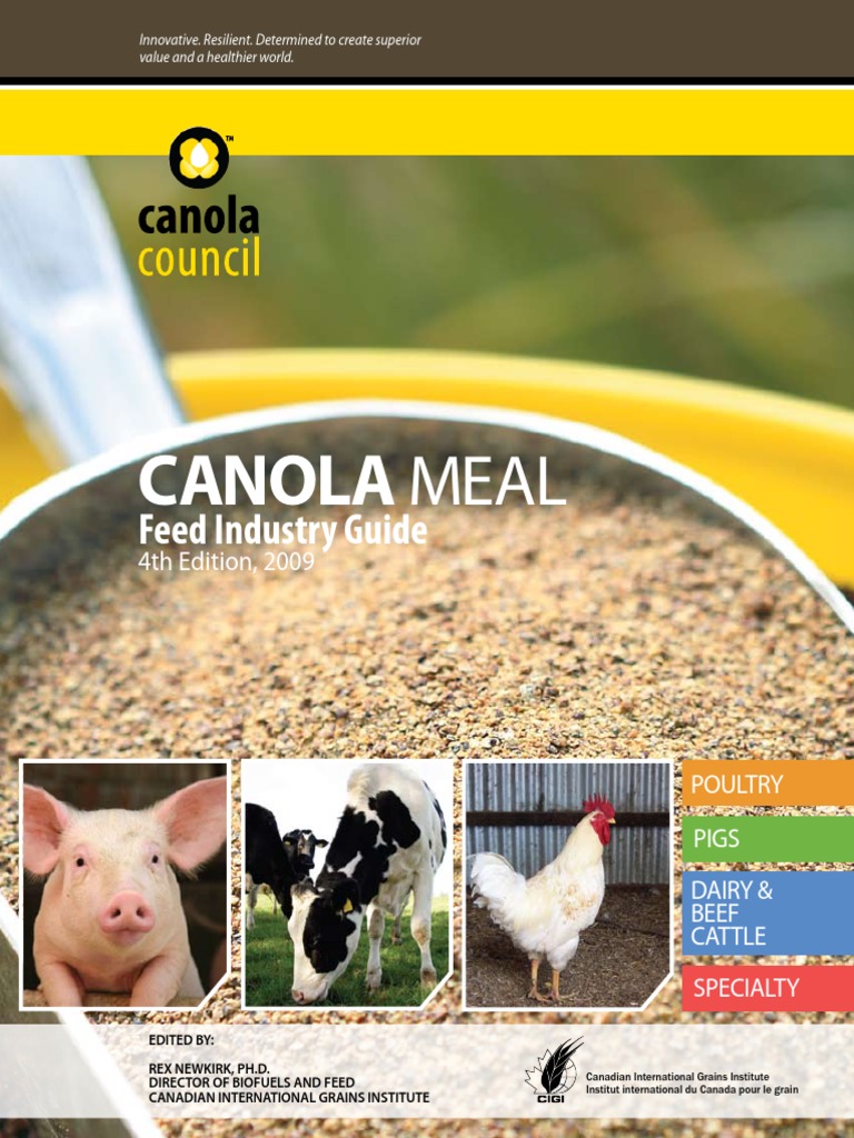 Canola Meal Feed Guide | PDF | Rapeseed | Dietary Fiber