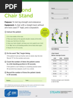 4 Stage Balance Test Print | PDF | Balance (Ability) | Diseases And ...