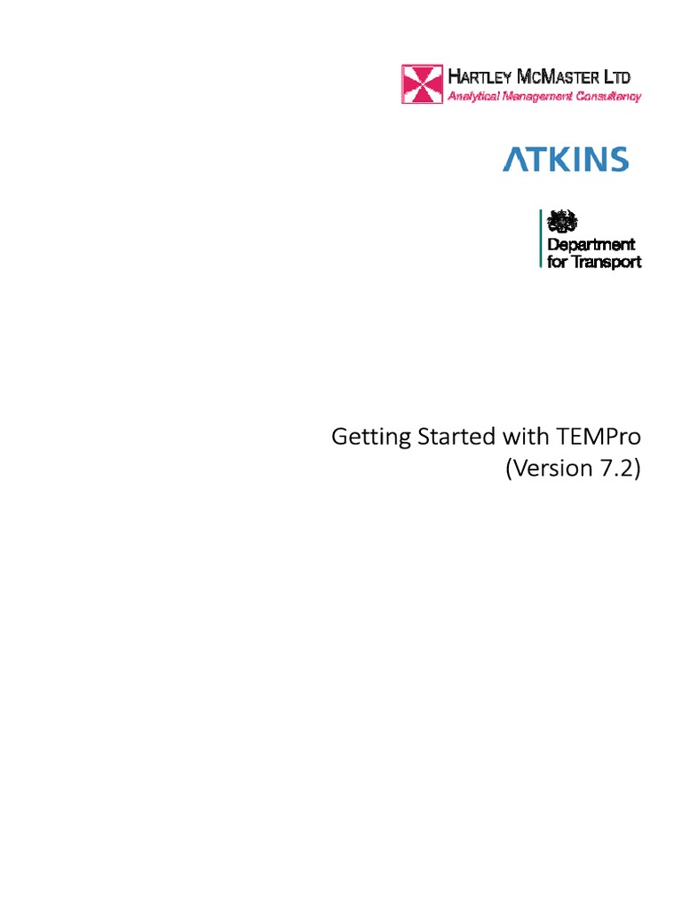 Getting Started With TEMPRO (Version 7.2) | PDF | Zip (File Format ... Getting Started With TEMPRO (Version 7.2) | PDF | Zip (File Format ...