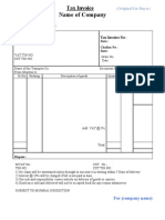 Tally GST Tax Invoice Format PDF | PDF