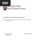 Pyetësor Për Nxënësit | PDF