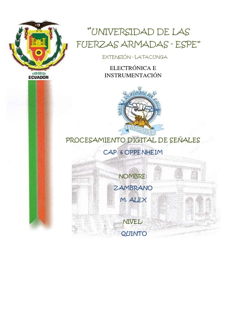 Caratula Espe | PDF