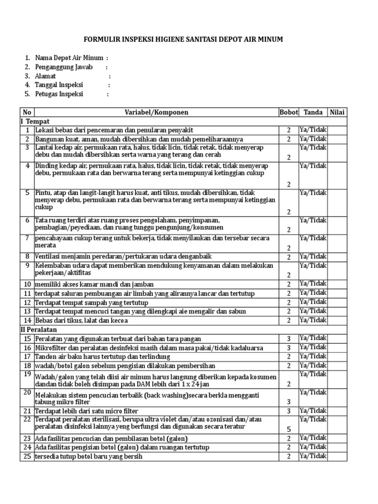 Formulir Ikl Damiu | PDF