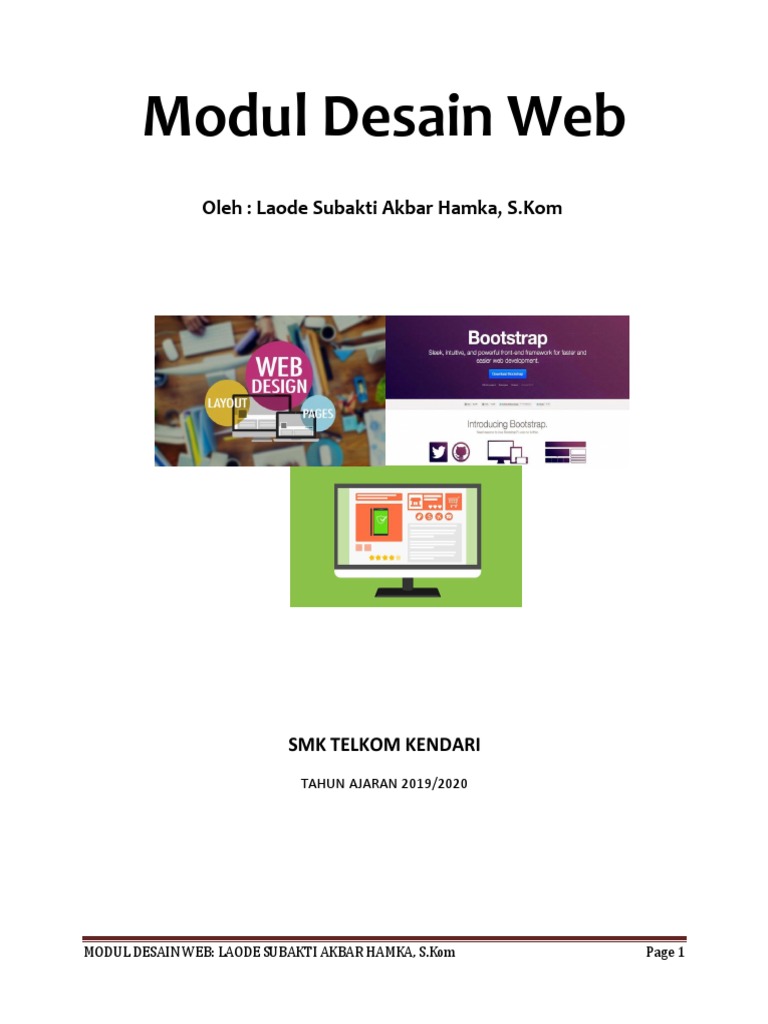 Modul Desain Web OLEH AKBAR | PDF