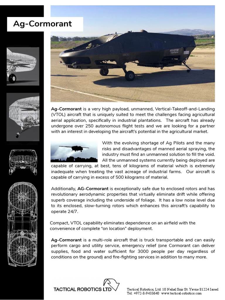 Cormorant | PDF | Unmanned Aerial Vehicle | Aircraft