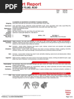 SAF-ACID Descaling Procedure Guide | PDF | Water | Dose (Biochemistry)