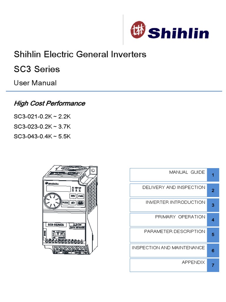 SC3 PDF | PDF | Power Inverter | Parameter (Computer Programming)