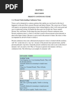 Present Continuous Tense | PDF | Grammatical Tense | Verb