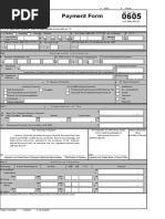 Bir Form 0605 | PDF | Taxes | Payments