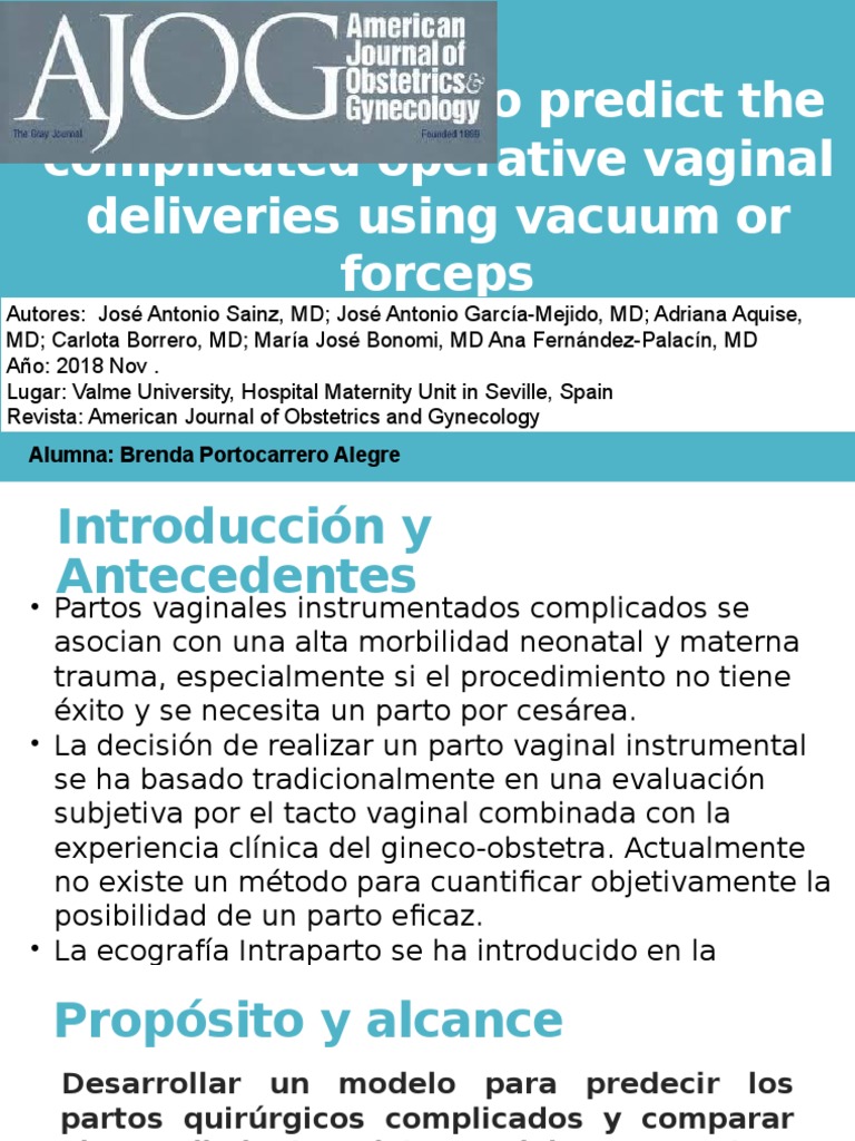 Parto Instrumentado | PDF | Embarazo humano | Parto