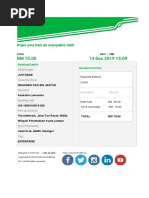 Resit Grab | PDF | Malaysia | Transport