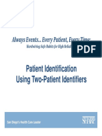 Patient ID Guidelines for Imaging | PDF | Radiology | Medical Imaging