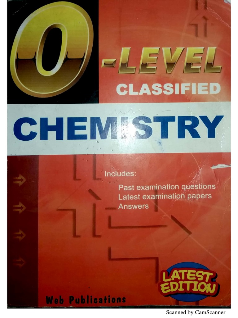 O-Level Classified Chemistry | PDF