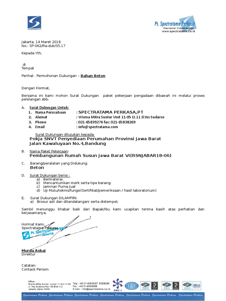 Permohonan Surduk Bahan | PDF