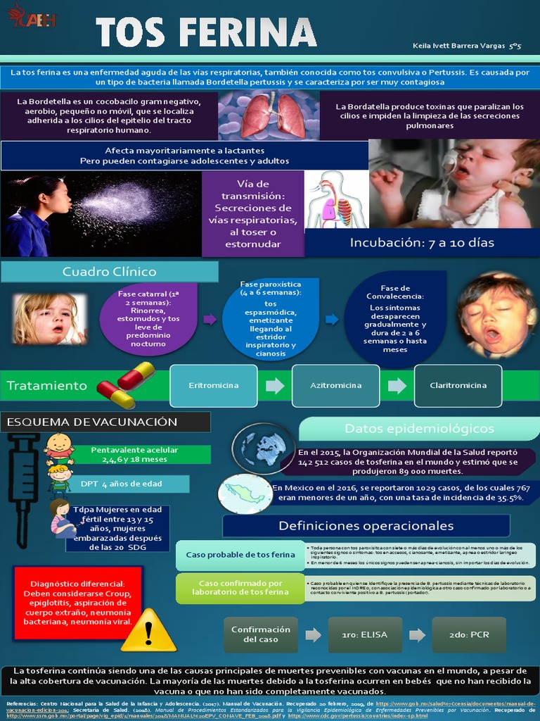 Tos Ferina | PDF | Pediatría | Enfermedades animales