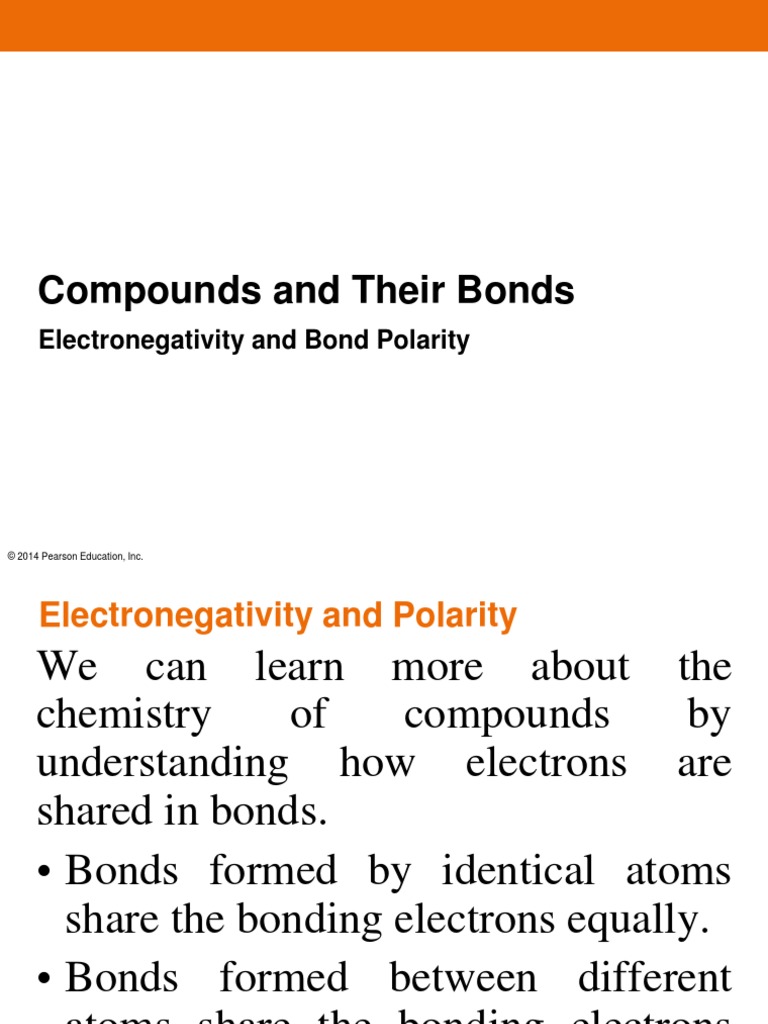 Electronegativity-Polarity and Chemical Bond | PDF | Chemical Polarity ...