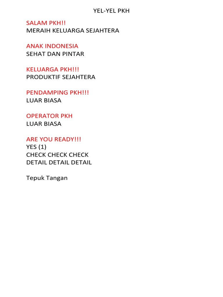 Yel Dan Mars PKH | PDF