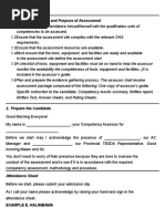 Conduct Competency Assessment SCRIPT | PDF | Question | Educational ...