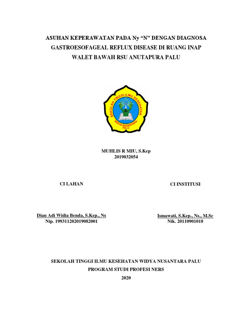 Sampul Askep Gerd | PDF