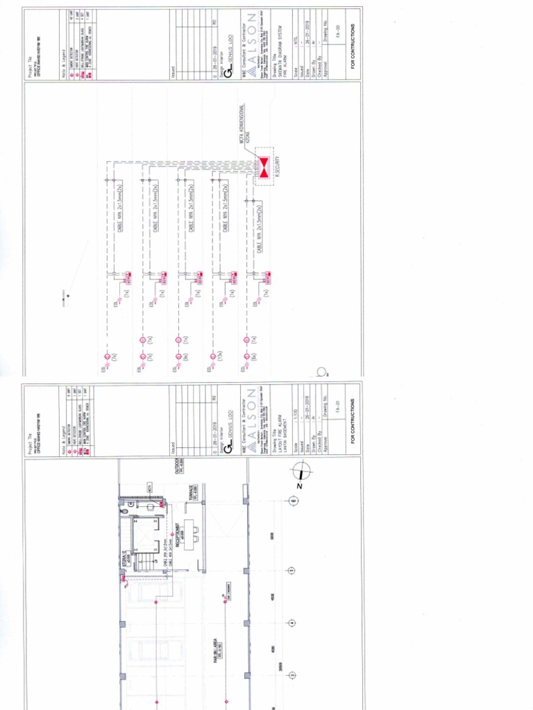 Design Drawing - Fire Alarm PDF | PDF