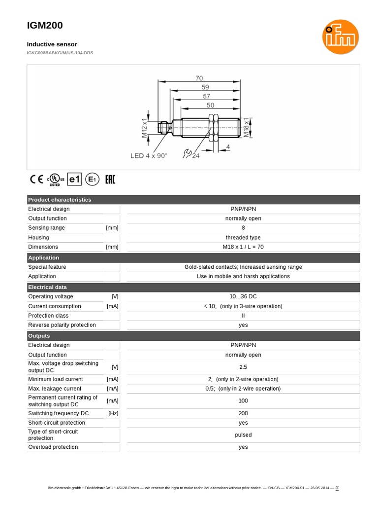 Igm200 01 - en GB | PDF | Bipolar Junction Transistor | Switch