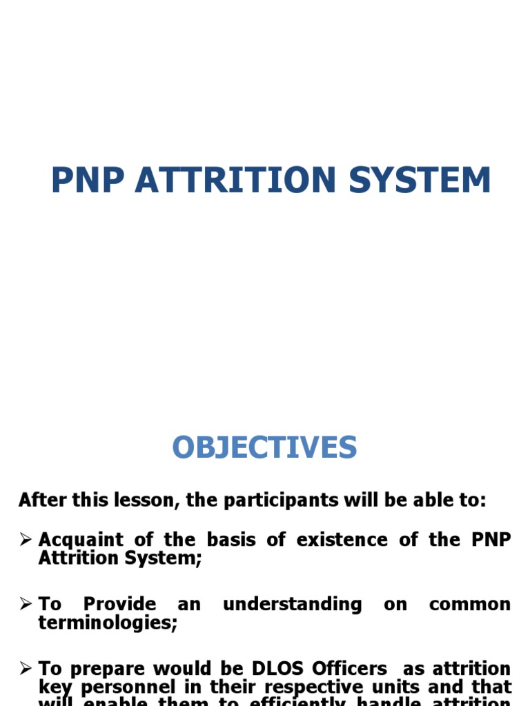 Attrition System | PDF | Government
