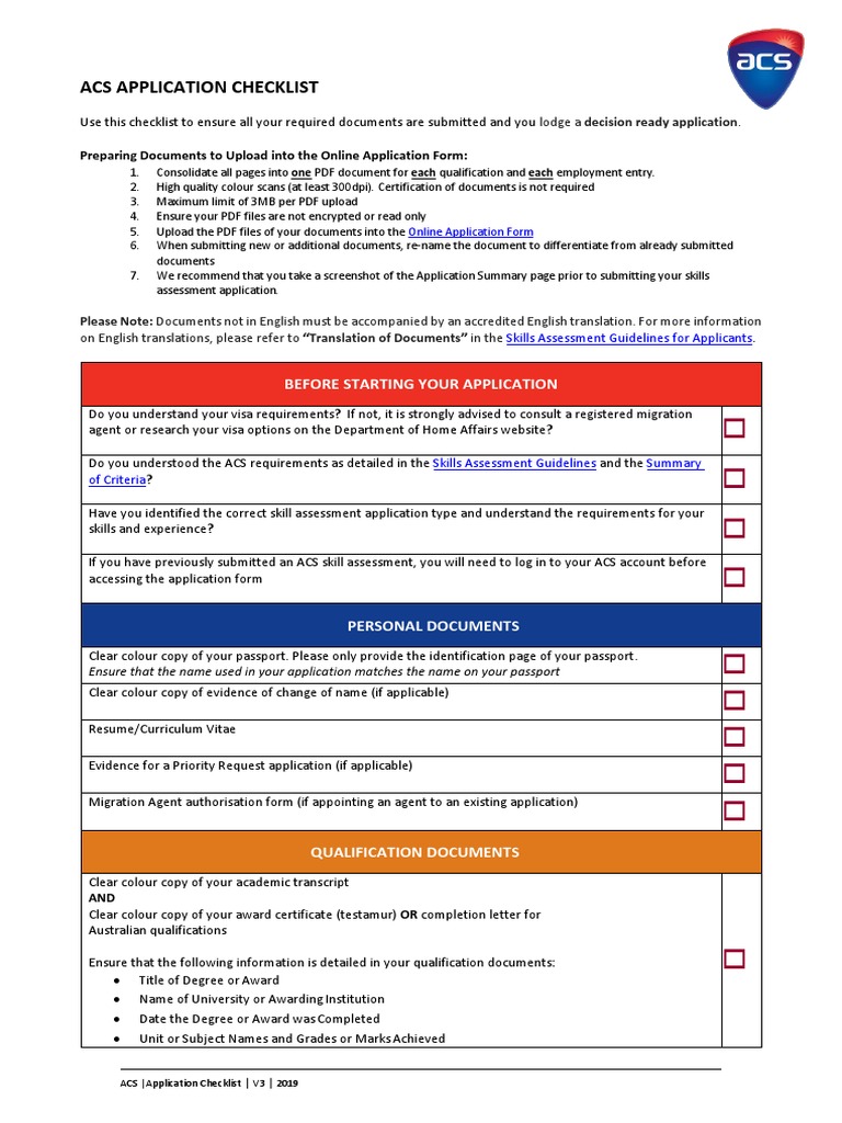 Application Checklist | PDF | Academic Degree | Business